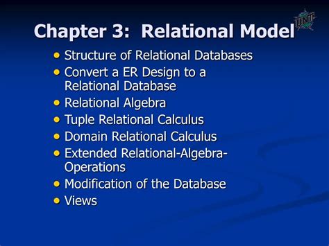Ppt Database Design Fundamentals Er Conversion And Relational Model