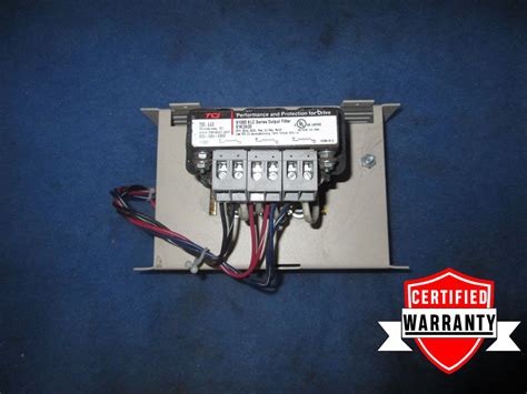 TCI V1K21A00 2A 3 Phase Output Filter 600V KLC Series 3Ph 2 V1000 Reactor Integrity