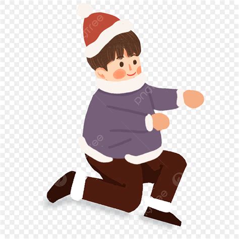 무료 일러스트 요소 문자 투명 손으로 그린 요소 어린이 크리스마스 모자 투명 요소 Png 일러스트 및 Psd 이미지 무료