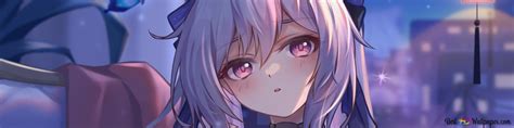 Hot Girl Keqing Pretty Innocent Eyes Genshin Impact K Wallpaper Download