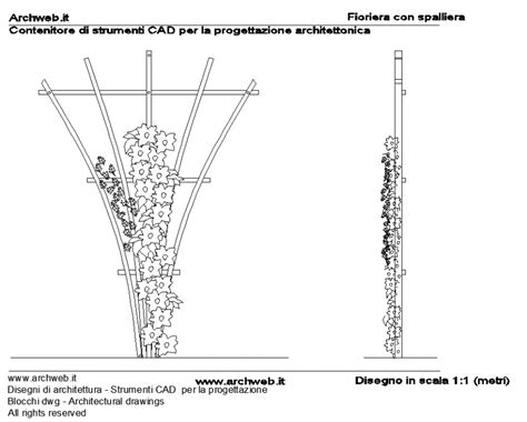 Trees Planting Plan With A Detail Dwg File