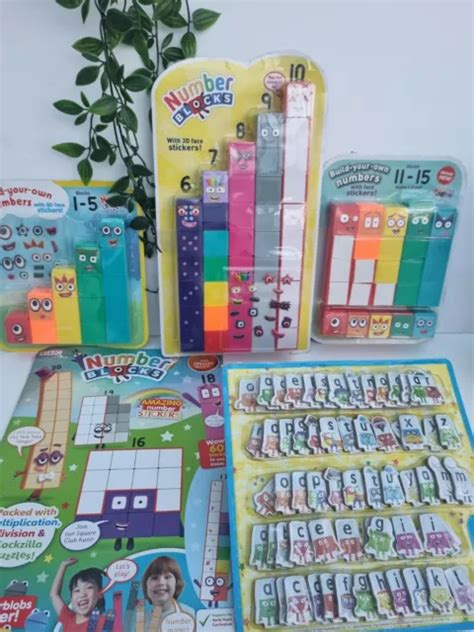 Numberblocks Arithmetic Maths Learning Cbeebies Alphablocks Adhd Birthday £45 99 Picclick Uk