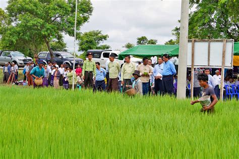 မကွေးတိုင်းဒေသကြီးဝန်ကြီးချုပ် ဦးတင့်လွင် မြို့သစ်မြို့နယ်တွင်အတွင်းရှိ