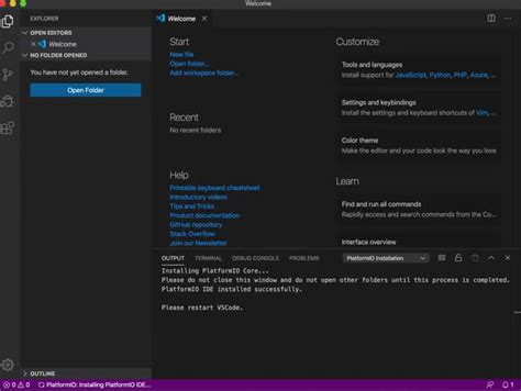 Cant Complete Installing Platformio Core On Mac Os Catalina 10153 Platformio Ide