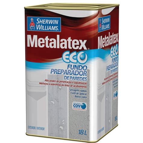 Fundo Para Parede Metalatex Eco L Sherwin Williams Leroy Merlin