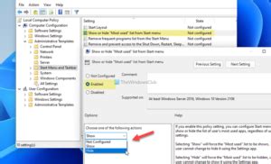 How To Show Or Hide Most Used Apps In Start Menu On Windows