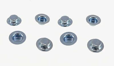 8 Pack 1 2 Push On Cap Nuts Axle Caps Wheel Retainers 836145 EBay