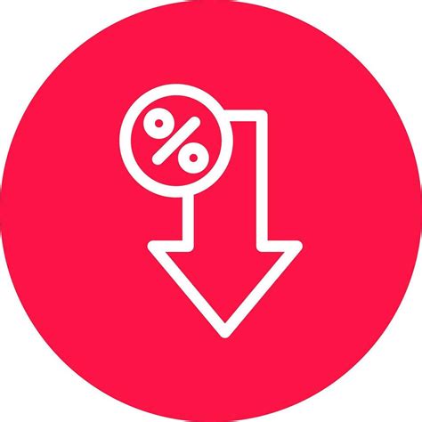 Decrease Creative Icon Design 30783983 Vector Art At Vecteezy