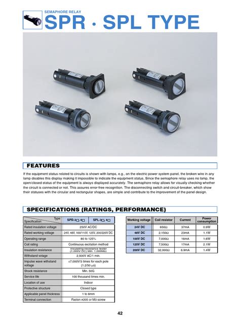Spr Spl Semaphore Relay Pdf Relay Direct Current