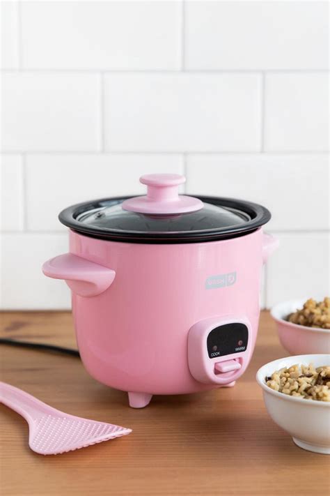 Dash Mini Rice Cooker Steamer With Removable Nonstick Pot Keep Warm
