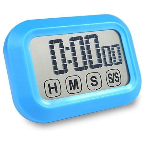 digital kitchen timer press screen for cooking magnetic countdown count