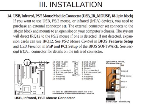 Ps2 Usb Module For Old Motherboard Help R Vintagecomputers
