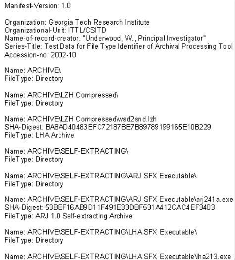 Manifest File Of A File System Download Scientific Diagram
