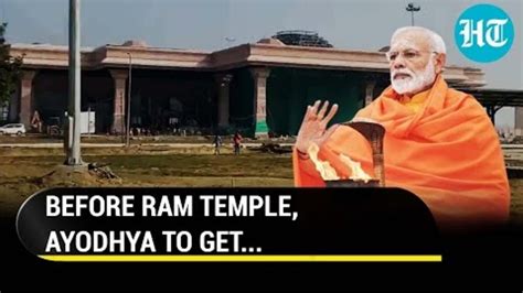 Before Grand Ram Temple Inauguration Pm Modi To Unveil Ayodhya