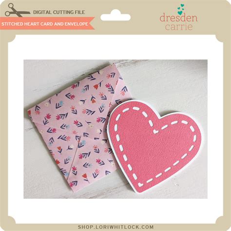 Envelope Heart Card Lori Whitlocks Svg Shop