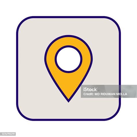 位置指標標記 Ui 圖示向量設計在圓形向量圖形及更多位置描述圖片 位置描述 圖形使用者界面 圖示 Istock