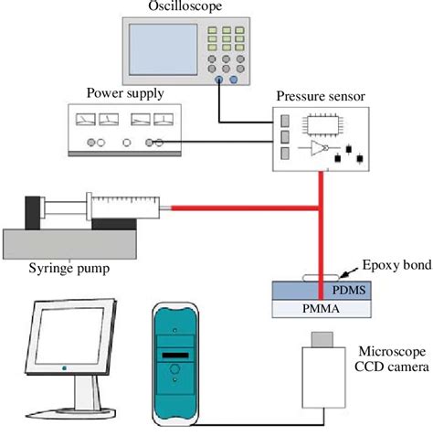 The Experimental Set Up For Leakage Test Download Scientific Diagram