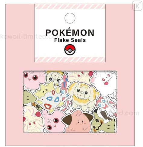 Amazon カミオジャパン ポケットモンスター フレークシールズ フェアリータイプ 195127 ポケモン Pokemon ピンク