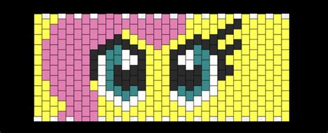 Flutter Shy Kandi Pattern Kandi Patterns Pattern Kandi