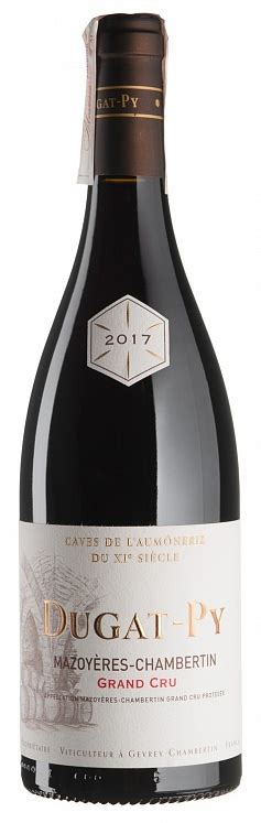 Вино Bernard Dugat Py Mazoyeres Chambertin Grand Cru 2017 Бернар Дюга