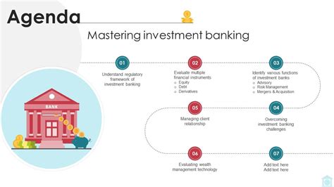Agenda Mastering Investment Banking Fin Ss V
