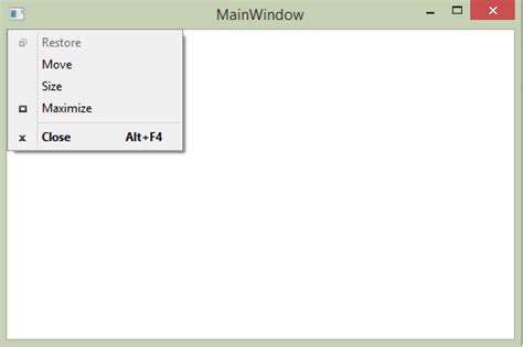 Hide The Minimize Button Only On The Title Bar Of A Window In