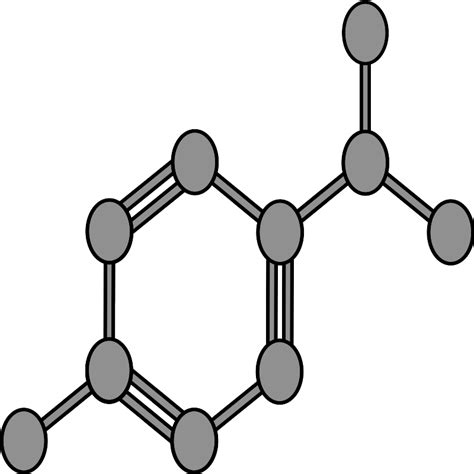 P Cymene Molecule Figure Science Figures