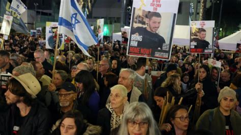 Israelis Rally In Tel Aviv For Release Of Hostages On The Eve Of 100th