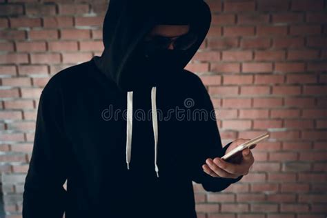 Double Exposure Of Hacker Try To Hack And Steal Information System Data