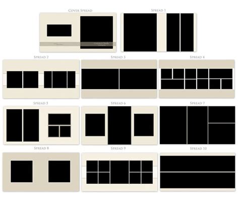 Digital 10×10 Square Album Template All About Chevron 20 Pages 10