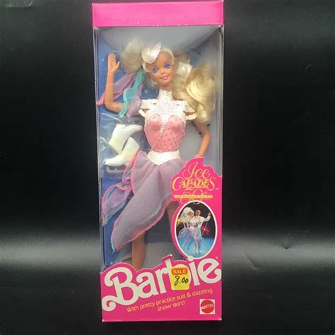 Barbie Ice Capades 50th Anniversary Barbie Doll 1989 Mattel 7365