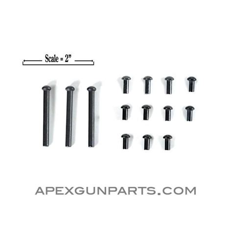 M70b1 M72 Yugoslavian Fixed Stock Ak Rivet Set Us Made New