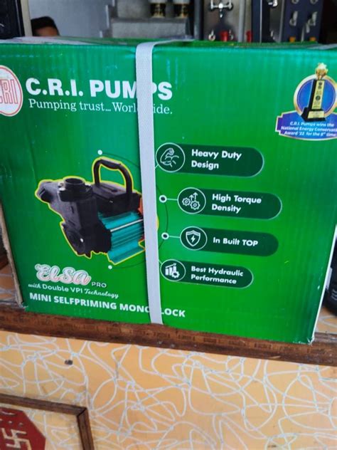 Electric Cri Water Pump Motor 1hp At ₹ 4500piece In Udaipur Id 2854221832555