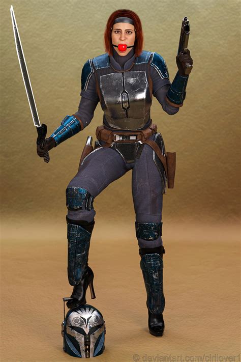 Young Bo Katan High Heeled And Ball Gagged By Cirilover1 On Deviantart