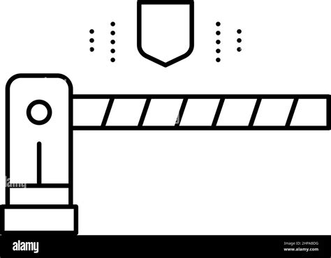 Intercom Device Line Icon Vector Isolated Illustration Stock Vector Image And Art Alamy