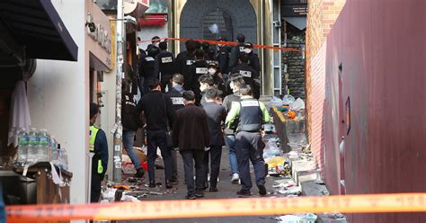 경찰·국과수 이태원 참사 사고 현장 합동 감식