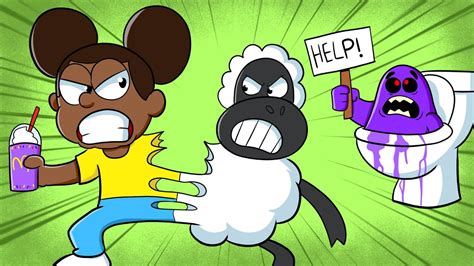 Amanda And Wooly Save The Grimace Shake Youtube