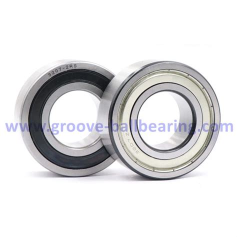 3207 Bearing 3207-2RS Sealed Angular Contact Ball Bearing 3207-ZZ