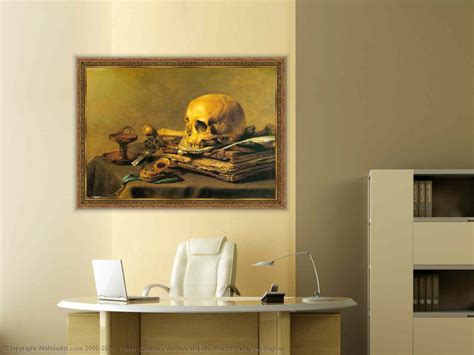 Museum Art Reproductions Vanitas Still Life Mauritshuis The Hague