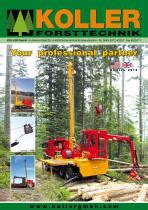 Uphill Logging Yarder K301t Koller Forsttechnik Tractor Mounted