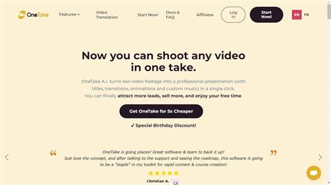Onetake Ai Tool Features Use Cases Pricing And Top Alternatives