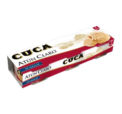 Atún claro al natural Conservas Cuca Conservas Cuca