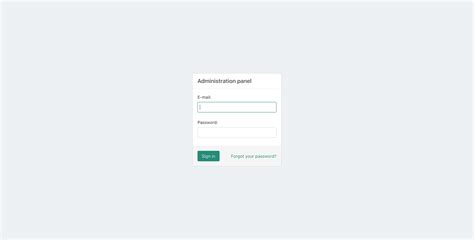 Add Ons Content Galleries Look Look Galleries Etc Extended Login Page For Admin