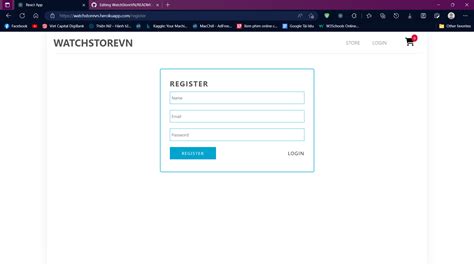 Github Tom V1605watchstorevn