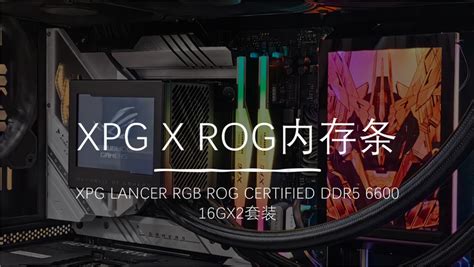 颜值与性能并存 龙耀lancer Rog认证款ddr5内存条 知乎