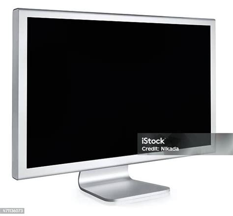 Lcd 평면 컴퓨터 모니터 0명에 대한 스톡 사진 및 기타 이미지 0명 Lcd 금속 Istock