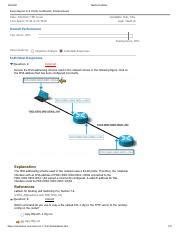 TestOut LabSim 1 Pdf 3 8 2020 TestOut LabSim Exam Report E 9 CCNA