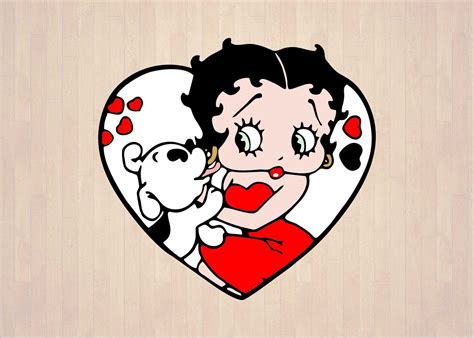 Betty Boop Silhouette Svg