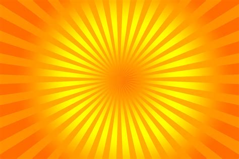 Rays Sunburst Yellow Orange Free Image Download