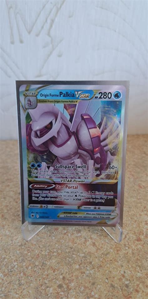 Origin Forme Palkia VStar Pokemon Aukro
